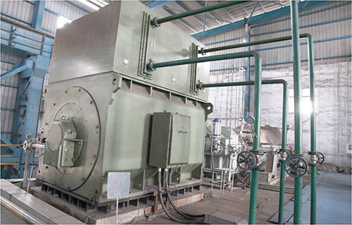 Motor for blast furnace blower